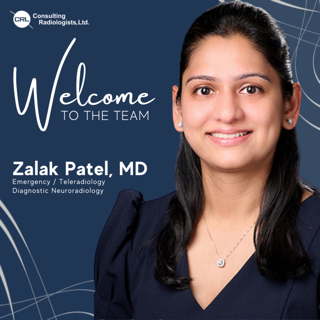 Welcome Dr. Zalak Patel: Bridging Continents in Radiology | Consulting ...